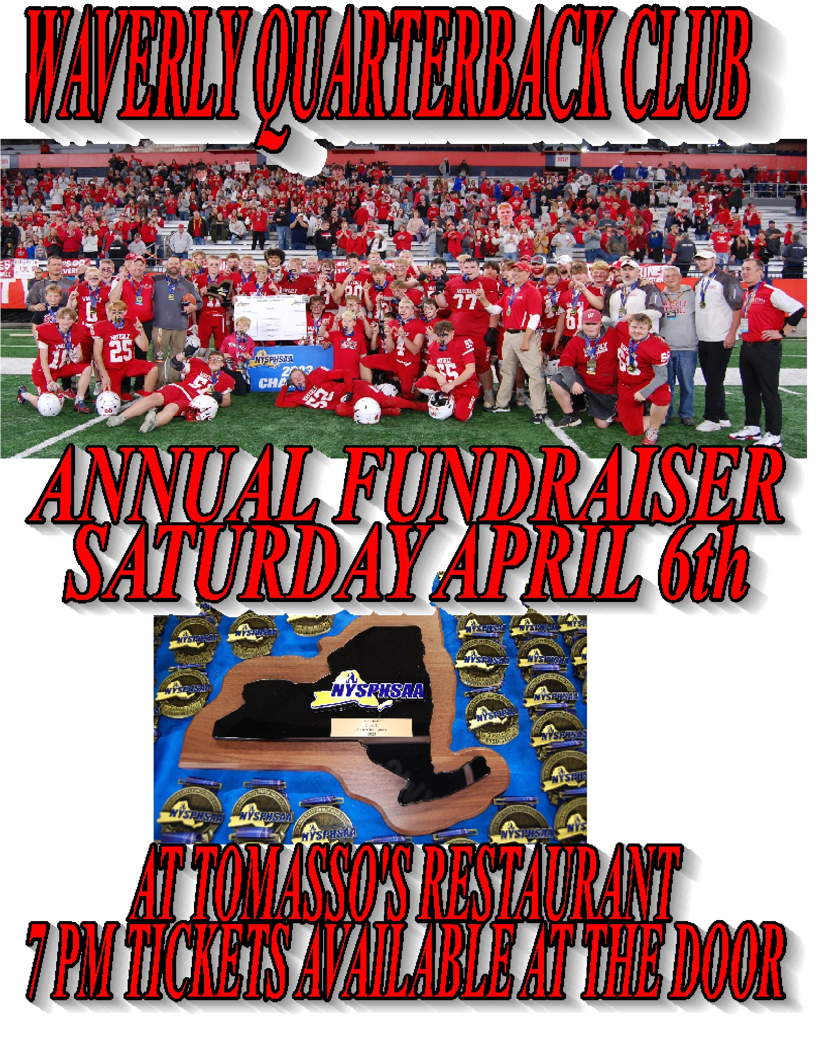 WAVERLY QUARTERBACK CLUB FUNDRAISER – Wolverine Varsity Football